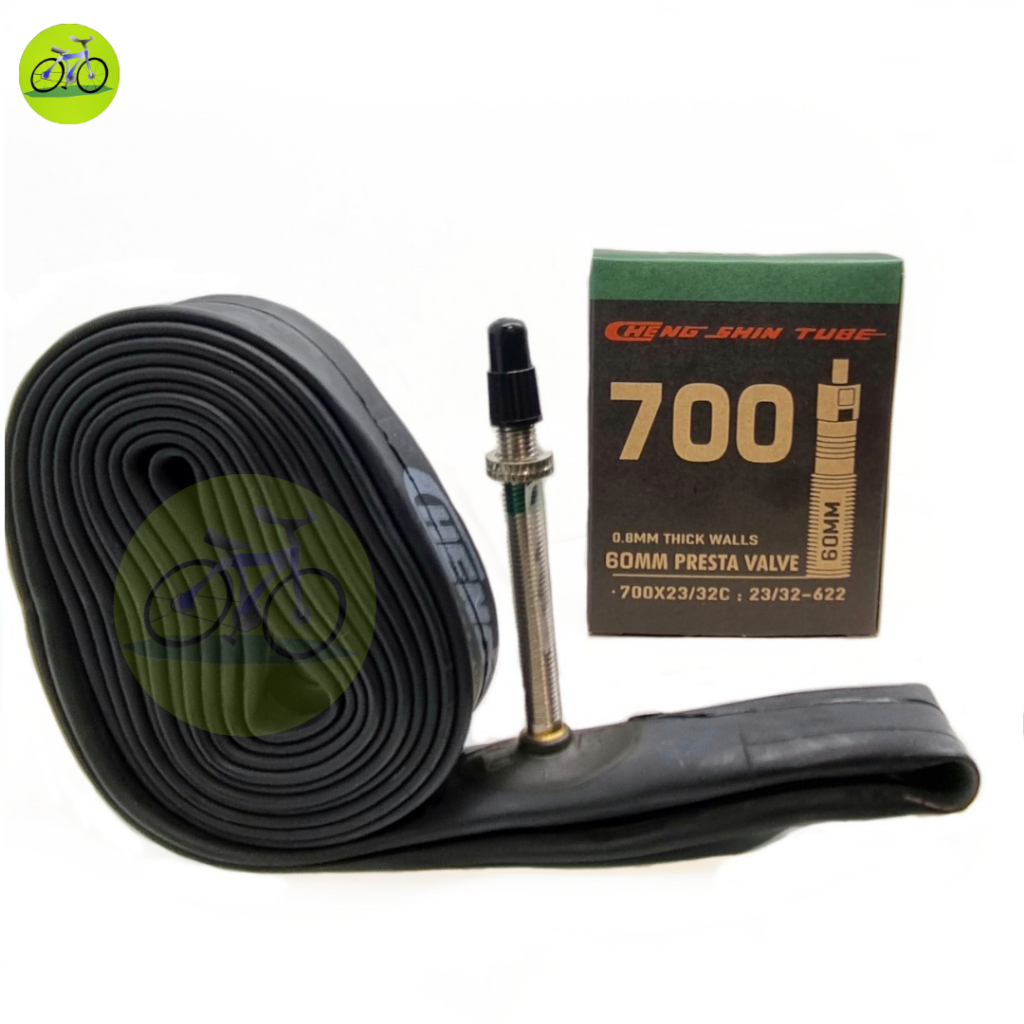 Ruột xe đạp 700c Săm Cheng shin tube 700x23-32c van AV 60mm FV 80mm ...