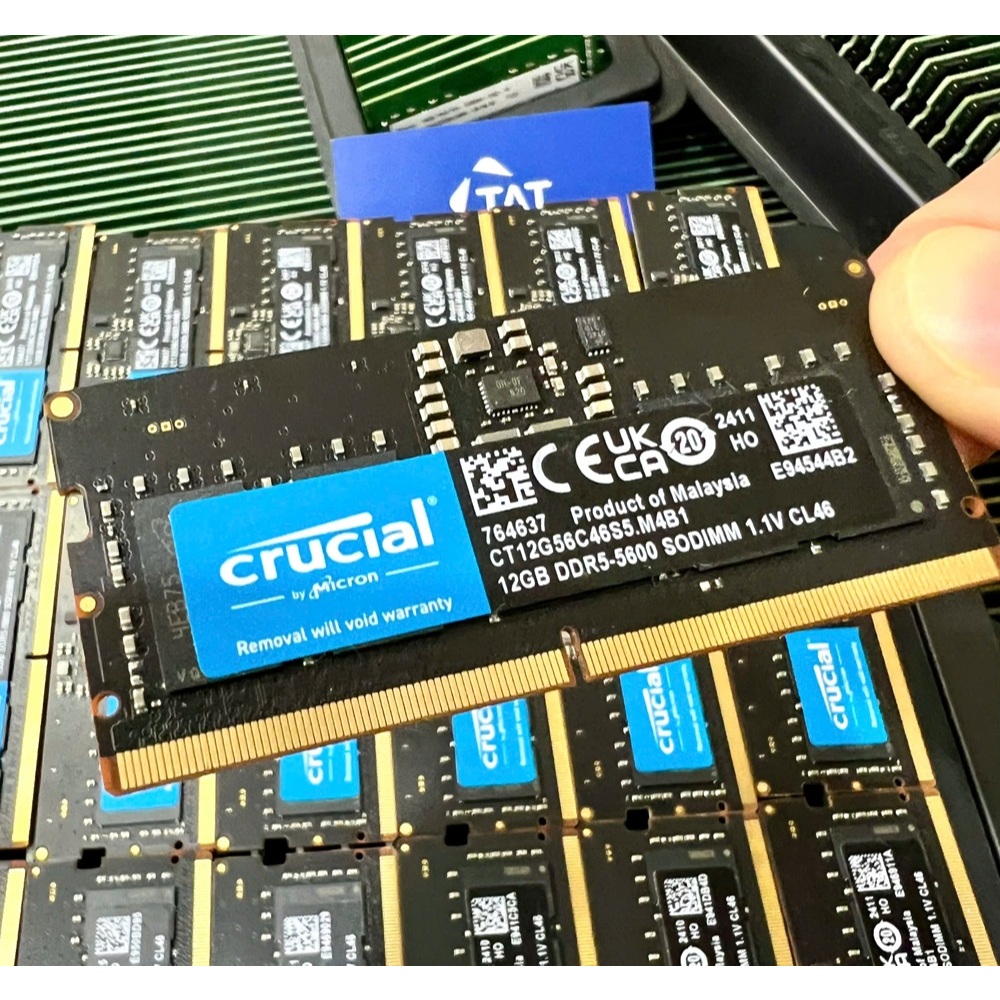 Ram Laptop DDR5 12GB 5600 4800 Crucial Ramaxel chính hãng - Bảo hành 3 ...