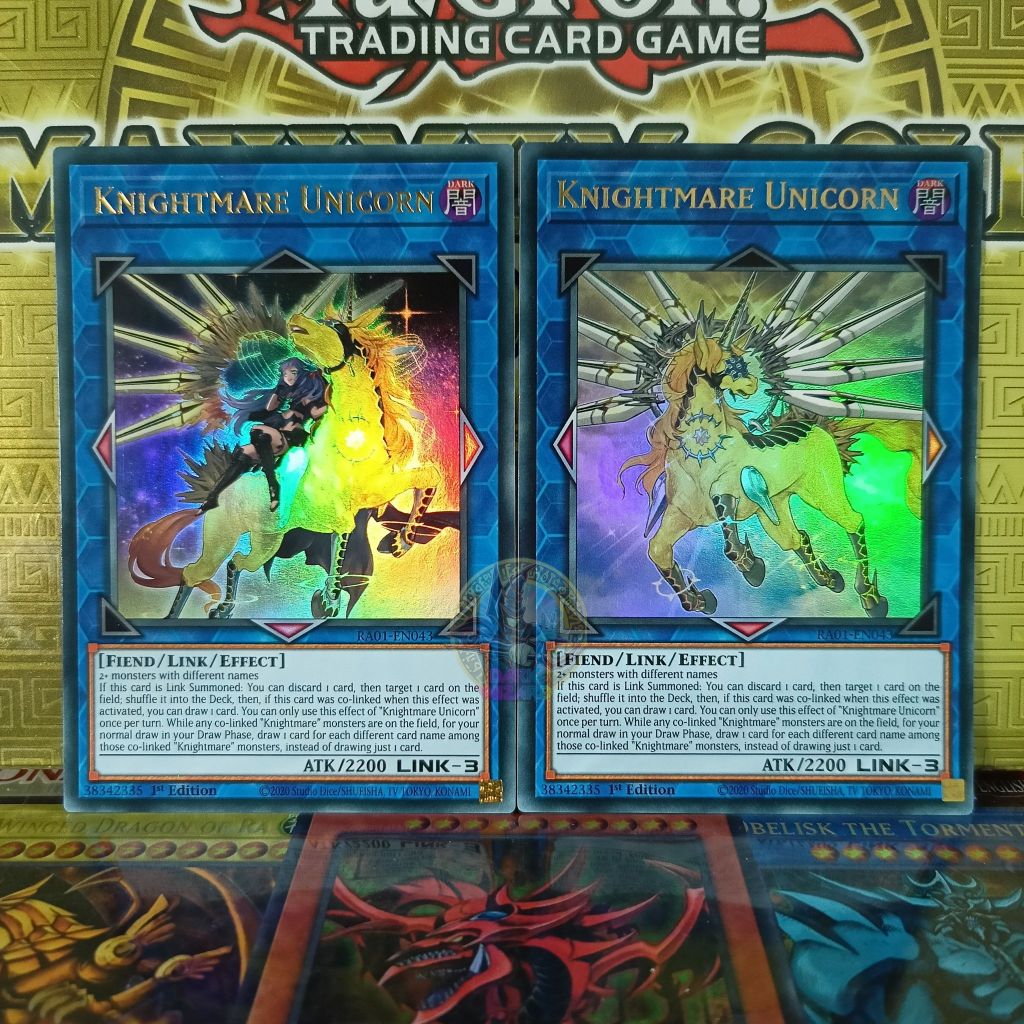 Knightmare Unicorn – RA01-EN043 – Ultra Rare [Thẻ bài Yugioh] | Shopee ...