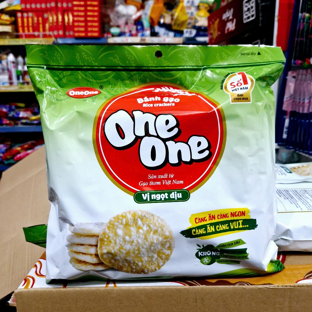 Bánh Gạo Ngọt Dịu One One Gói 219g | Shopee Việt Nam