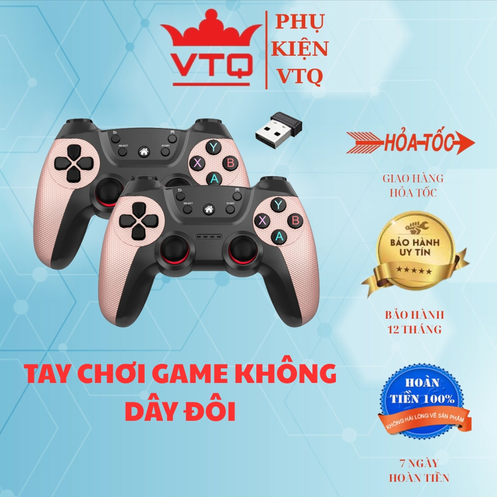 Tay Cầm Chơi Game Không Dây R029 | Wireless 2.4 Ghz, OTG USB Type-C ...