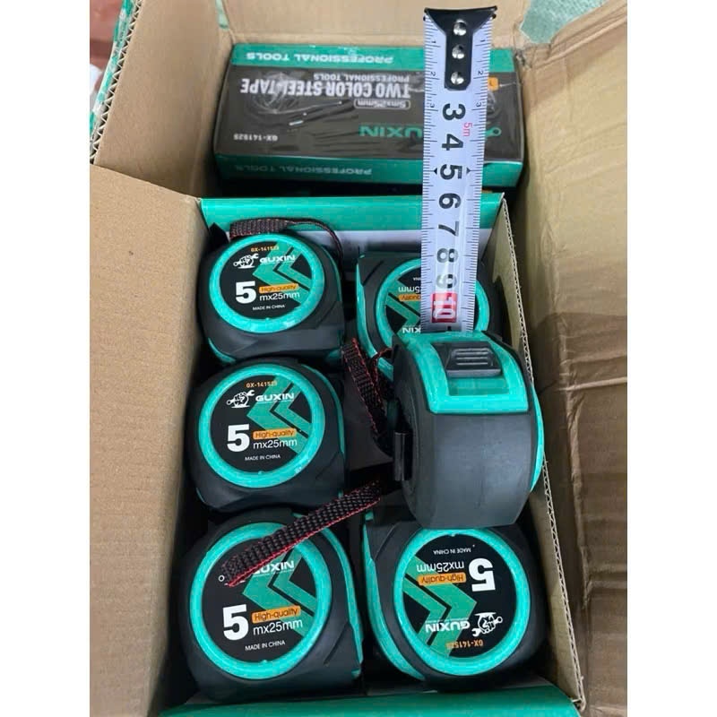 Thước cuộn GUXIN 3m 5m 7.5m 10m - Thước mét chính hãng đủ kích thước ...