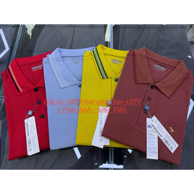 SALE 399k Áo thun Polo Việt Tiến đủ màu GIÁ GỐC 7xx-8xx, form Regular ...
