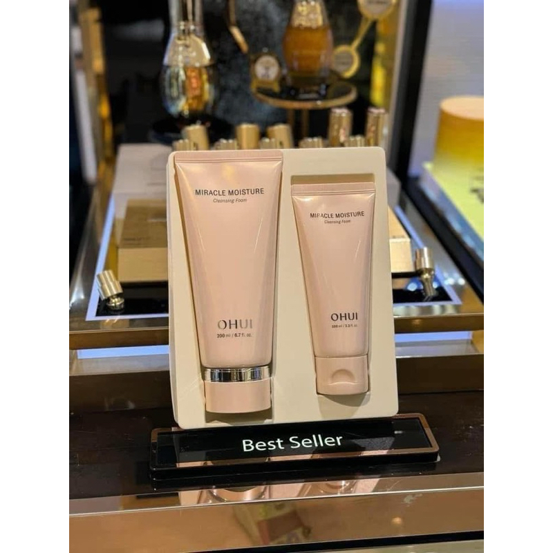 Set quà sửa rửa mặt Ohui Miracle Moisture 200ml + 100ml hm | Shopee Việt Nam