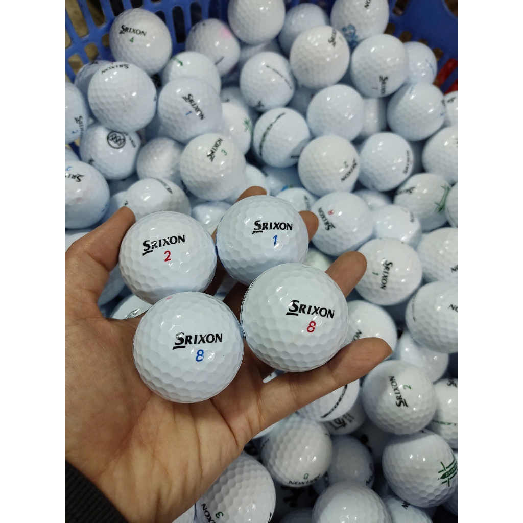 Combo 10 Bóng Golf Srixon Đã Qua Sử Dụng Chất Lượng Tốt, Độ Mới Từ 90% ...