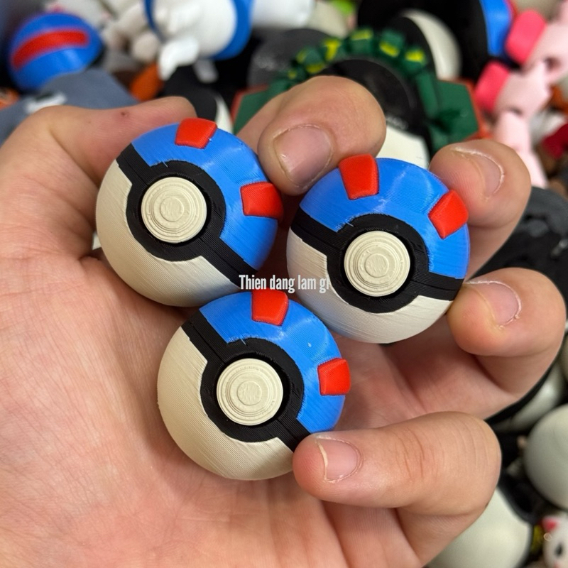 Mega Ball | in 3D Đồ chơi Móc khoá | Toy P20 | Thiện đang làm gì ...