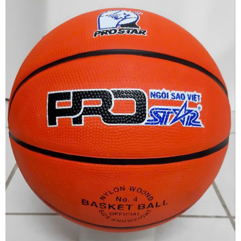 Bóng Rổ PROSTAR Cao Su_Size Số 4 (kèm kim+túi lưới)_Banh bóng rổ/cho bé ...