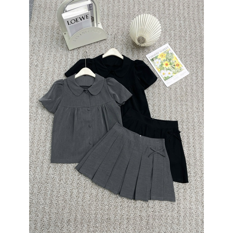 Set bộ cổ sen tay bồng cúc bọc BIGSIZE ( 21180 ) | Shopee Việt Nam