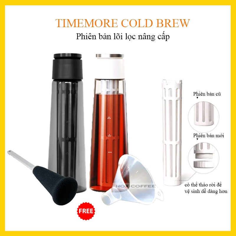 Chai Pha Cold Brew Timemore - Phiên bản lõi nâng cấp | Tặng kèm phễu ...