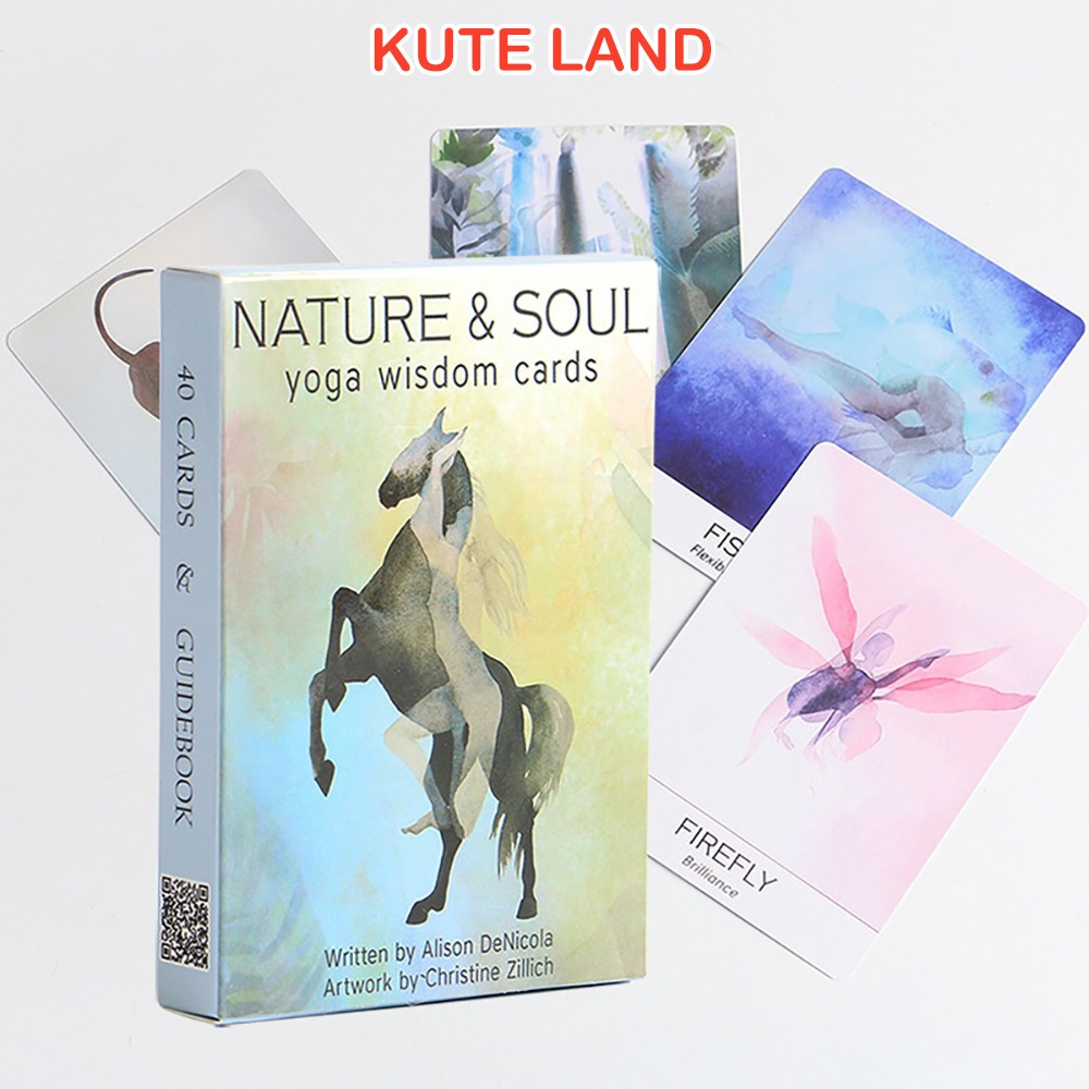 Bài Oracle Nature & Soul Yoga Wisdom Cards 40 Lá Tặng Đá Thanh Tẩy TR-E ...