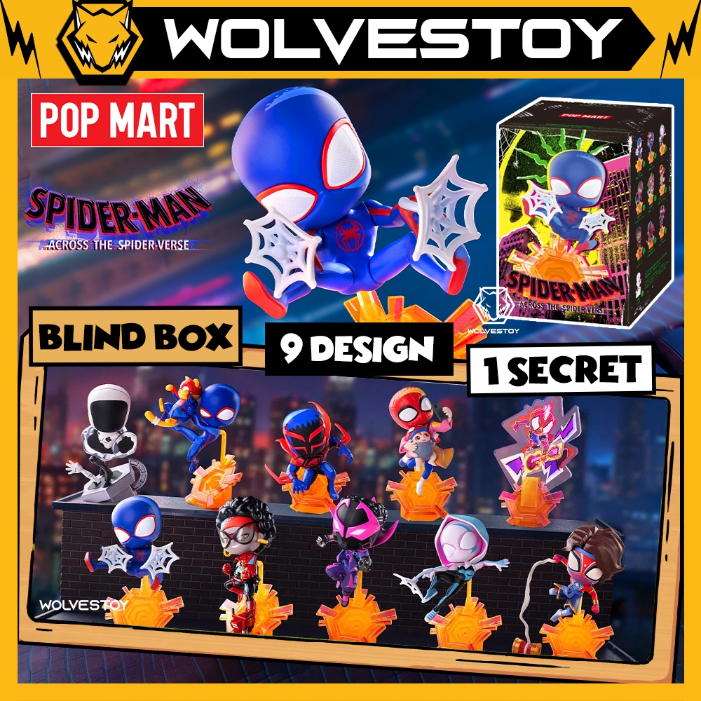 Mô Hình POP MART Spider-Man Across the Spider-Verse Series Figures ...