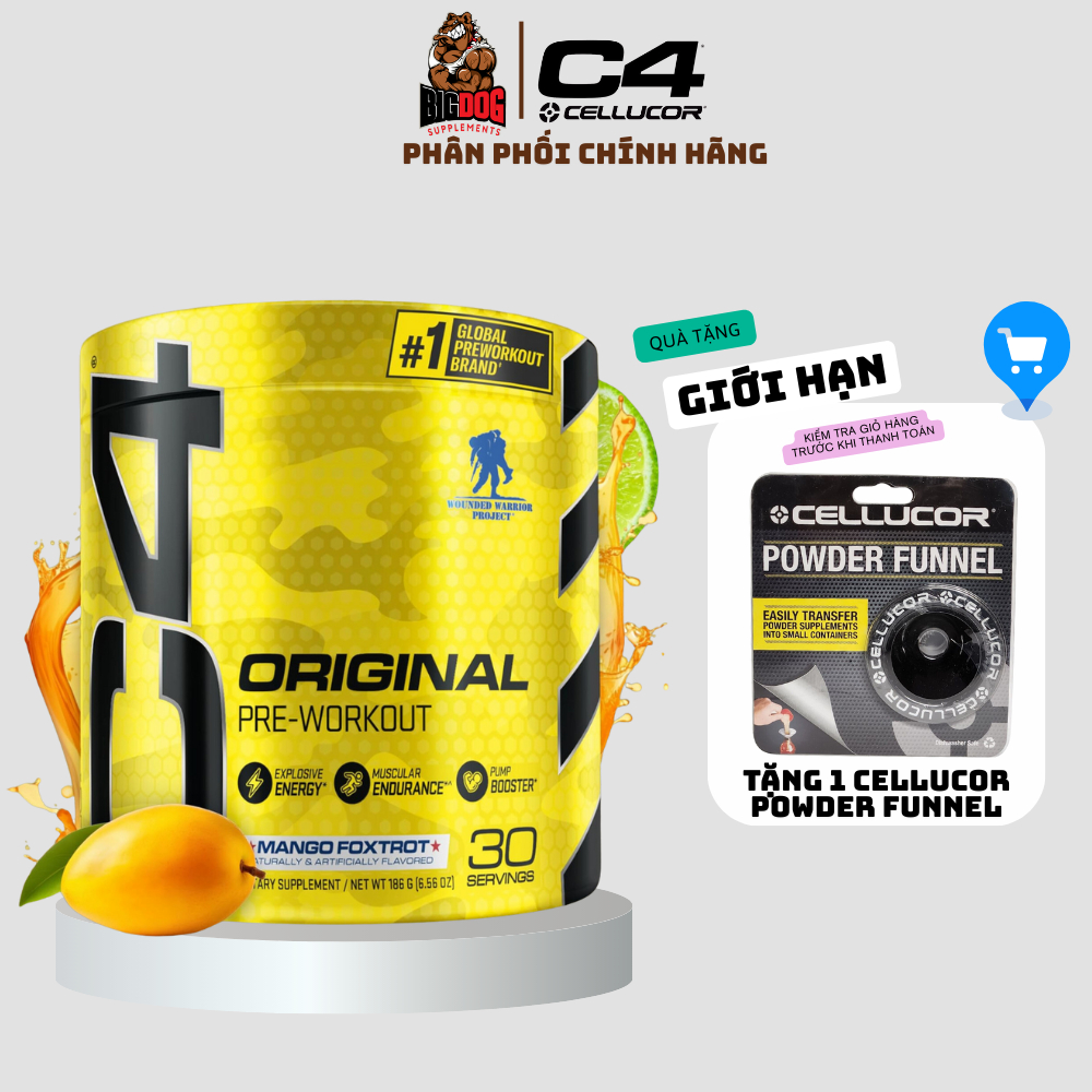 Cellucor C4 Orginal (30 lần dùng) Pre-workout - Thực Phẩm Bổ Sung Tăng ...