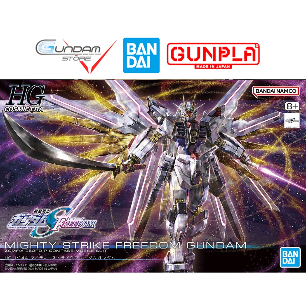Mô Hình Gunpla HG Mighty Strike Freedom Gundam SEED Freedom Bandai High ...