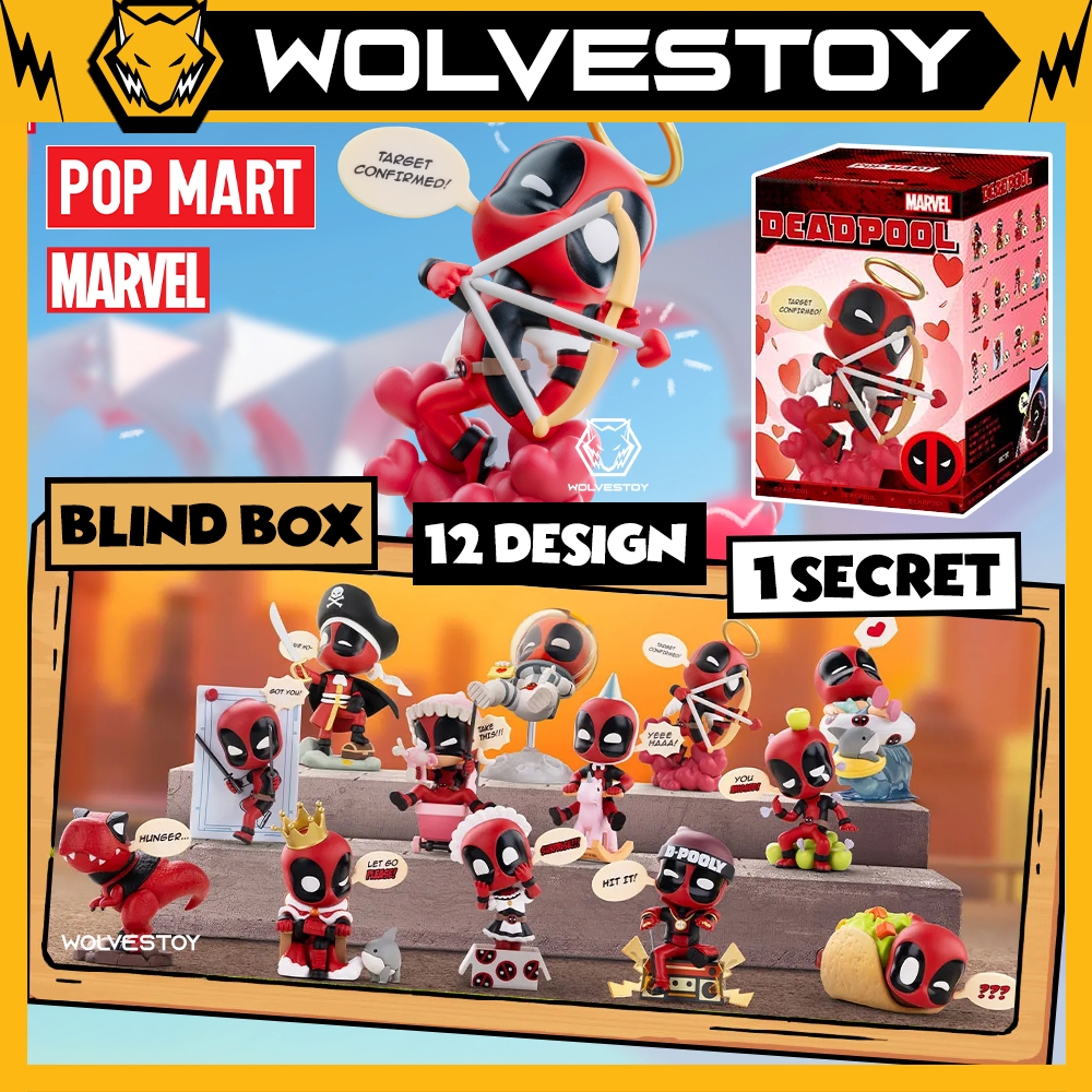 Mô Hình Chính Hãng POP MART Marvel Deadpool Series Figures Blind Box ...