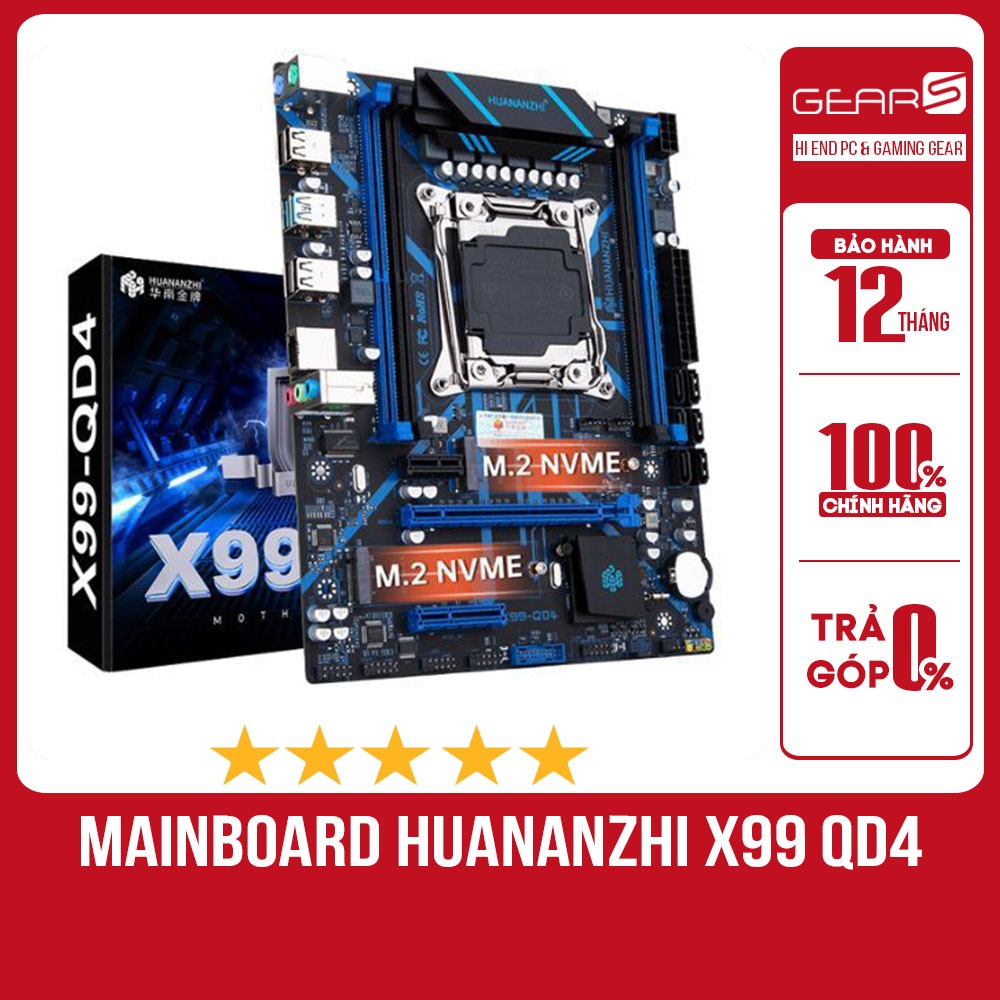 [FULL VAT] MAINBOARD HUANANZHI X99 QD4 NEW - Bảo hành 12 Tháng | Shopee Việt Nam