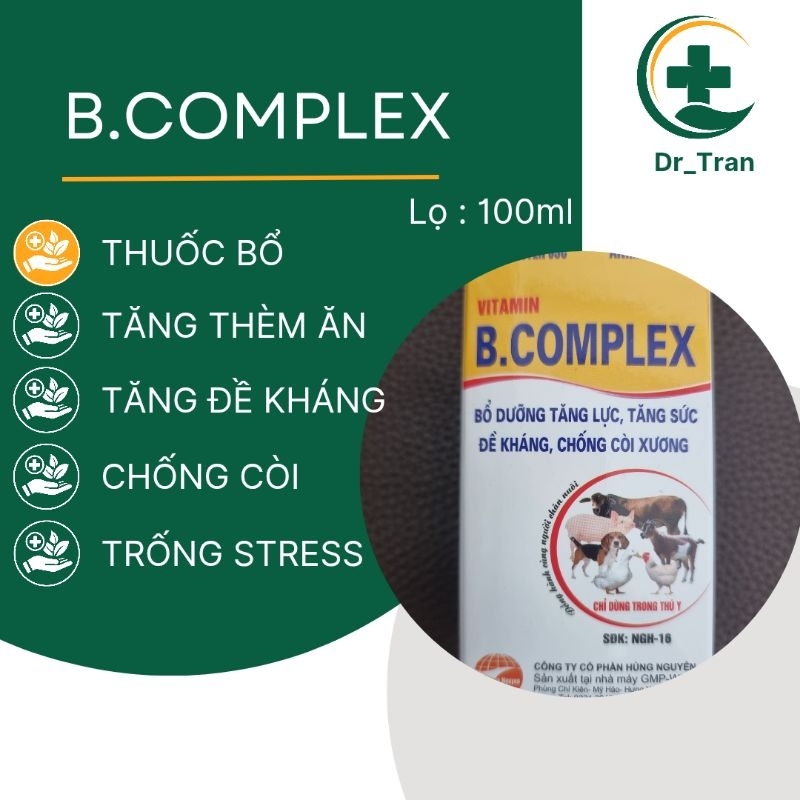 B.COMPLEX CHAI 100CC | Shopee Việt Nam