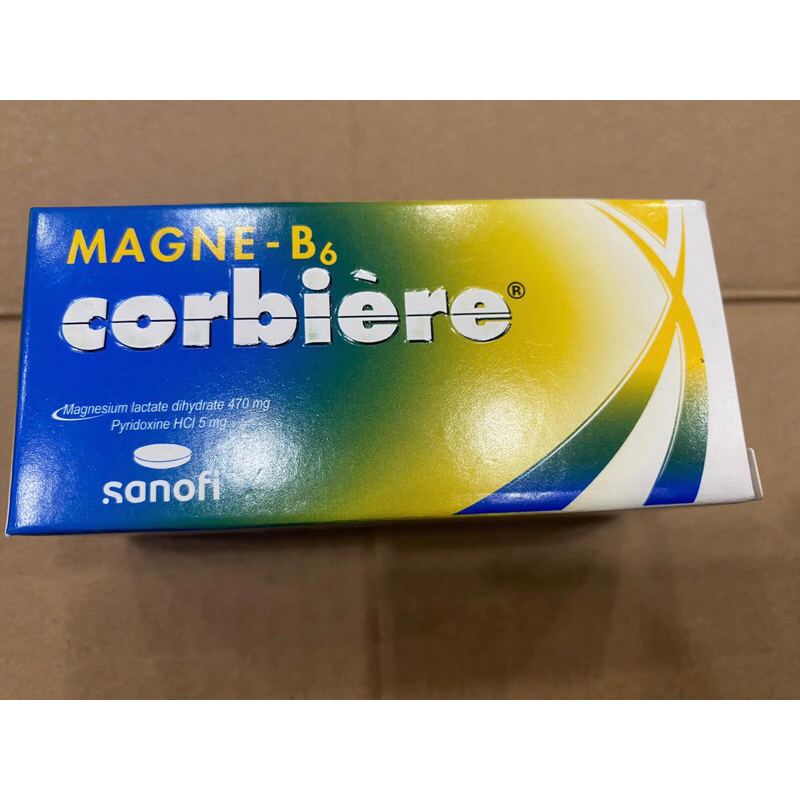 viên uống bổ sung magne b6 corbiere sanofi | Shopee Việt Nam