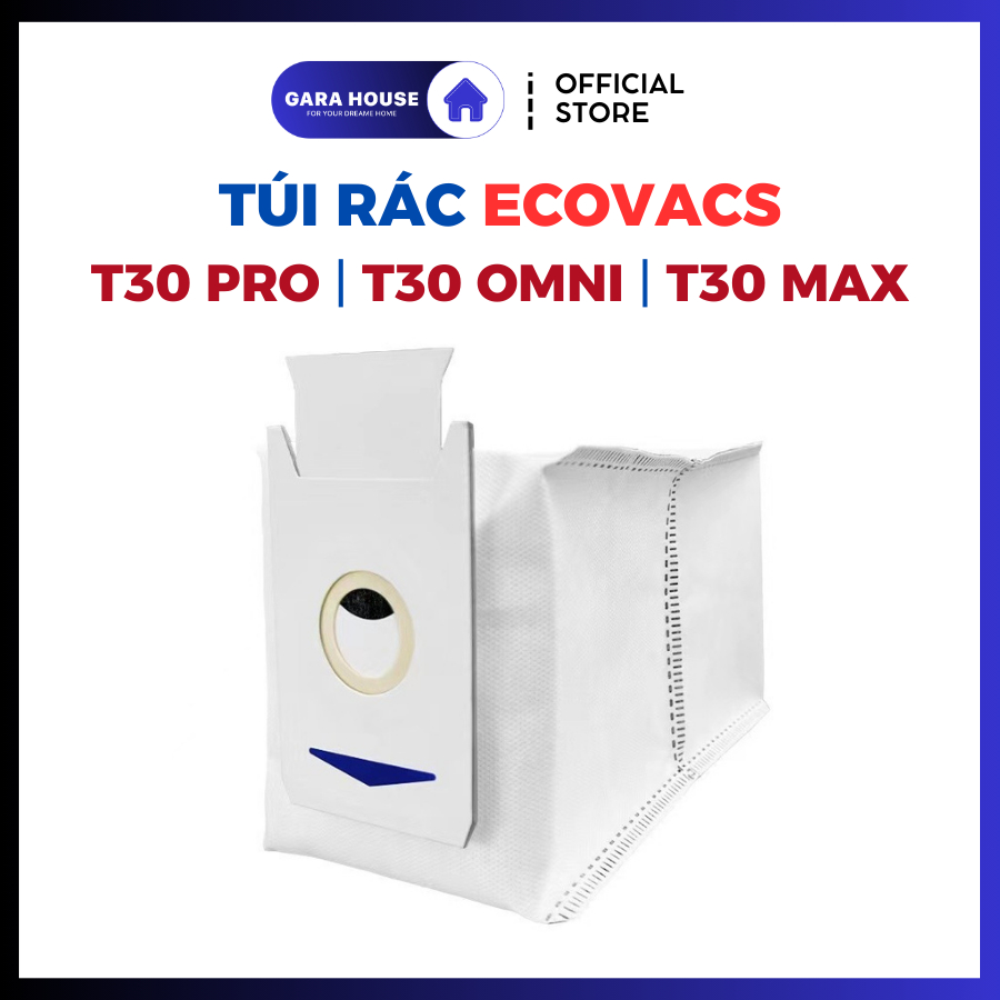 Túi rác Robot hút bụi Ecovacs Deebot T30 PRO / T30 MAX / T30 PRO OMNI ...