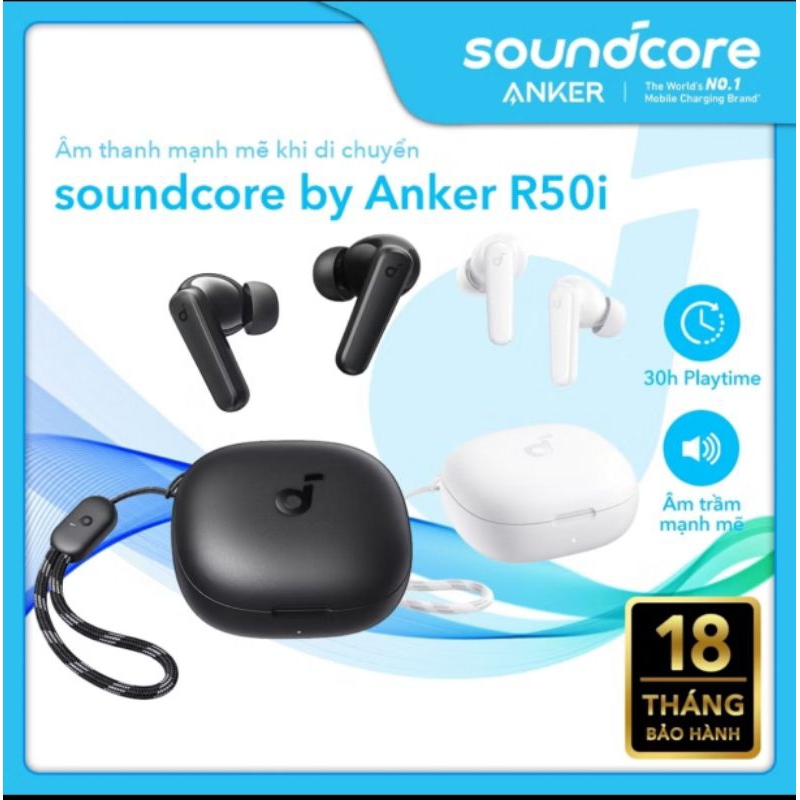 Tai Nge Bluetooth Anker Soundcore R50i (p20i) A3949 | Shopee Việt Nam