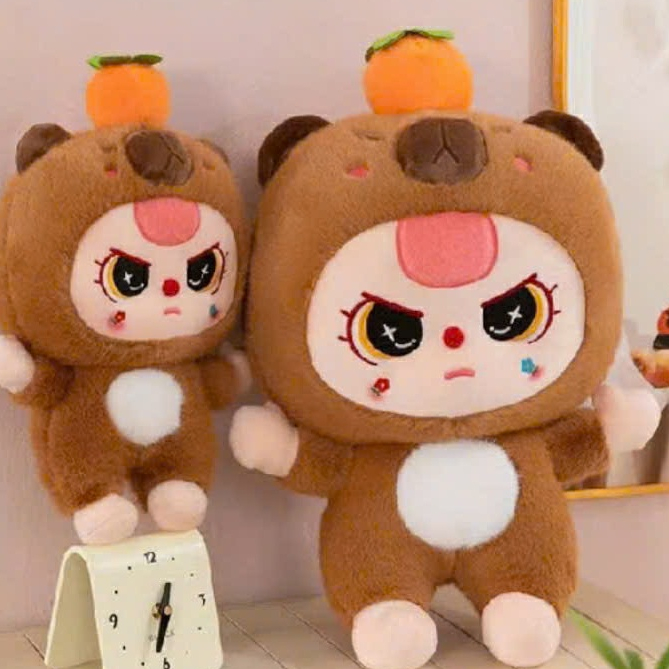 Gấu Bông Baby Three x Capybara Khổng Lồ Đặc Biệt Size | Shopee Việt Nam