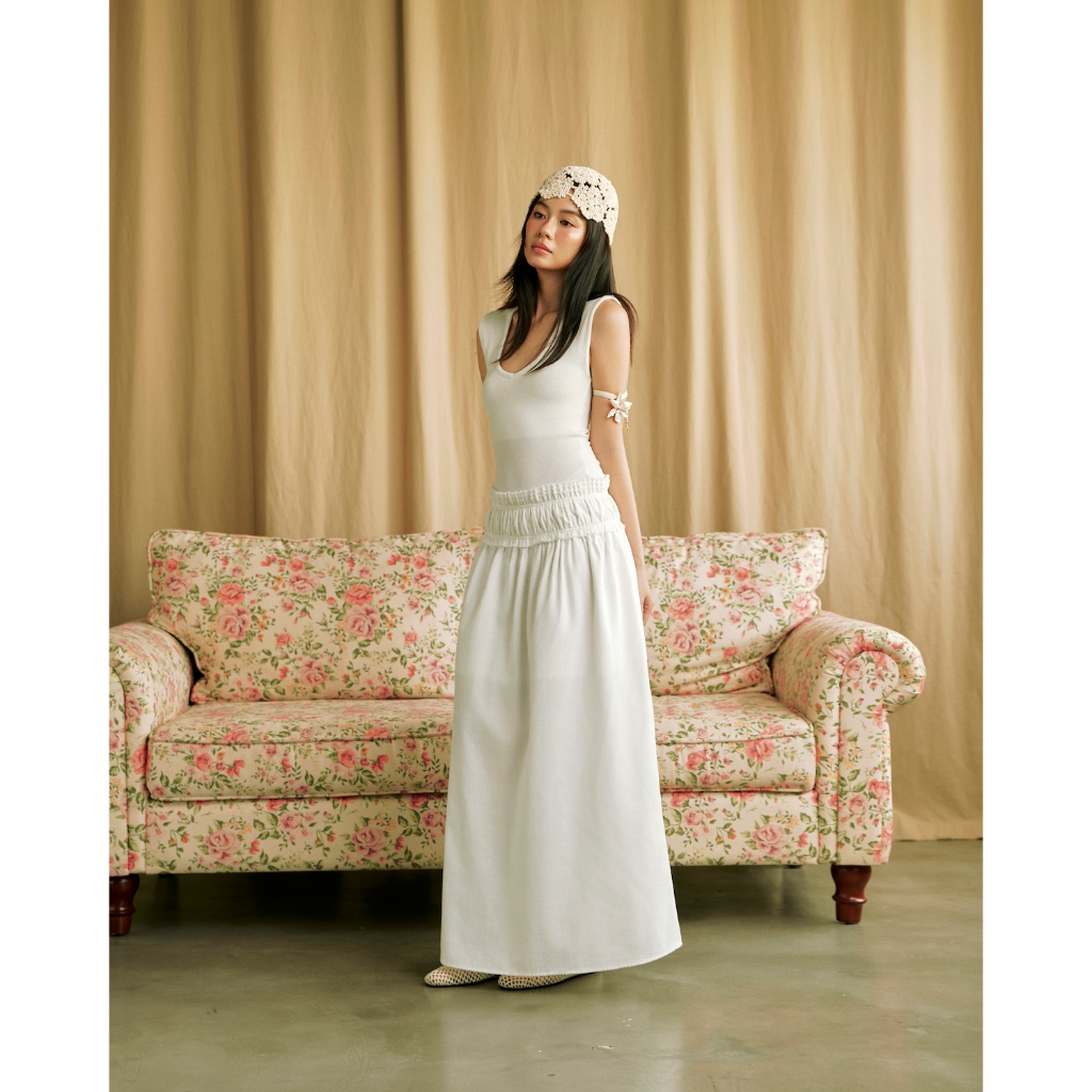 Chân Váy Linen | Romance Skirt | CHEN Inspired | Shopee Việt Nam