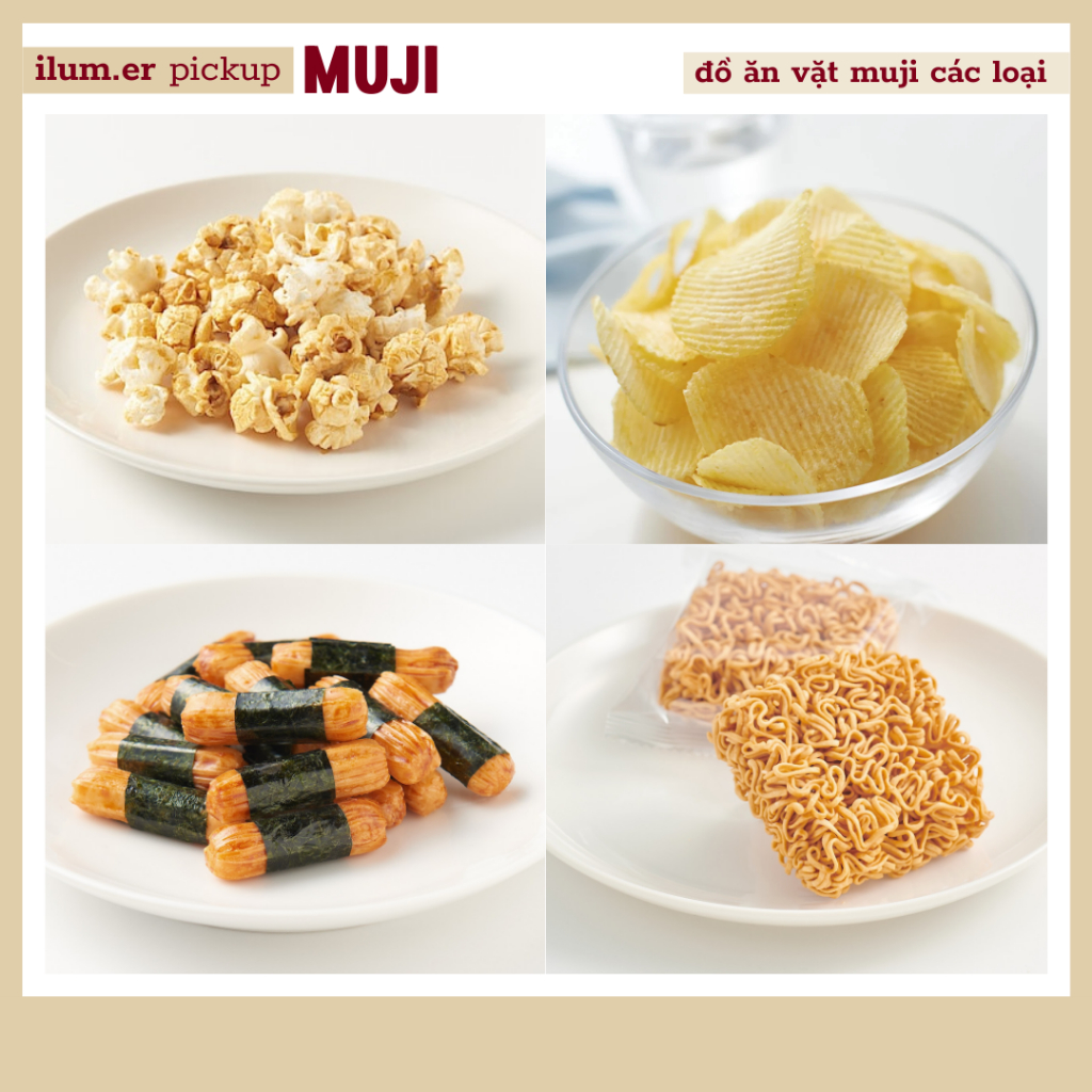 [pickup muji] đồ ăn vặt muji | đồ ăn muji | Shopee Việt Nam