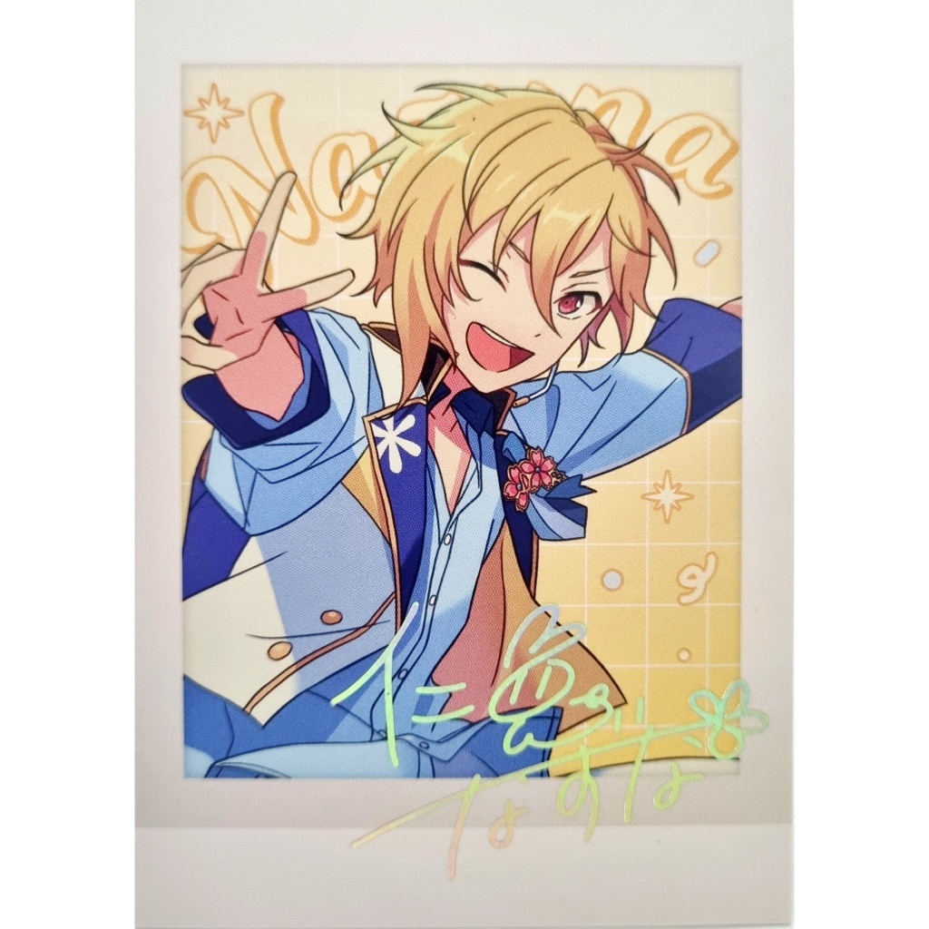 Polaroid 4th Anniversary Nazuna Nito Enstars Ensemble Stars | Shopee ...
