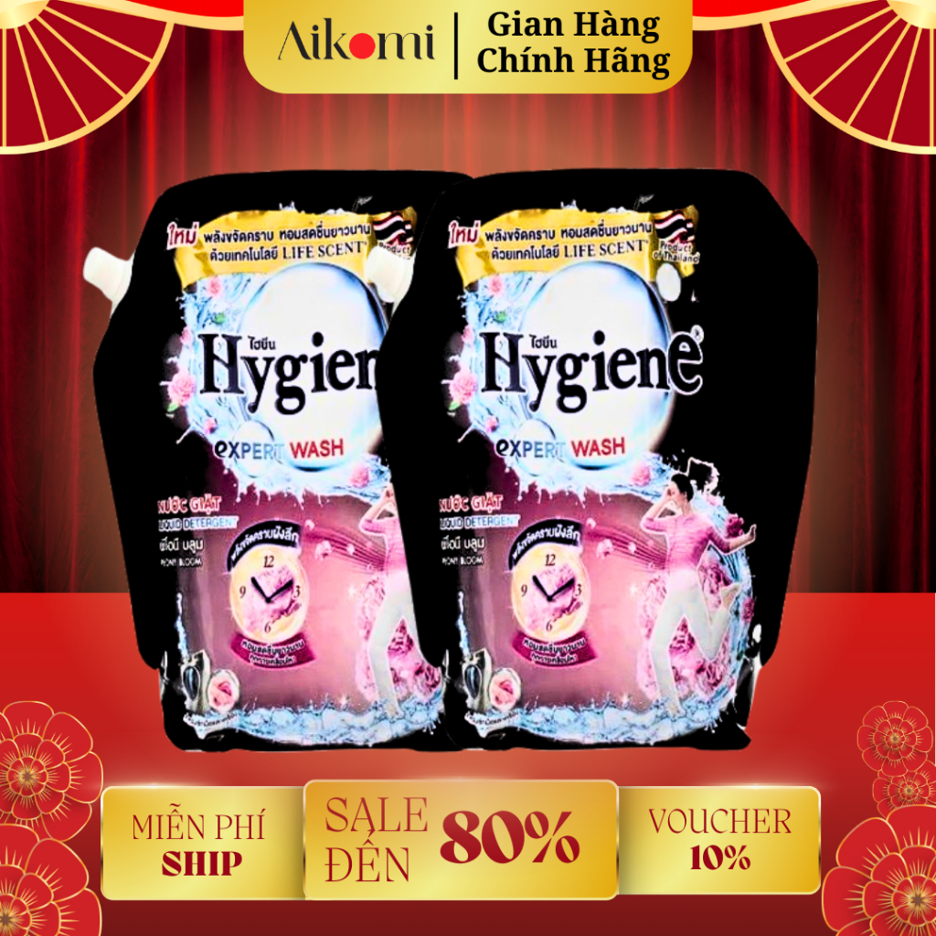 Nước giặt Hygiene Expert Wash Thái Lan 1800ml siêu sạch siêu thơm hàng chính hãng | Shopee Việt Nam