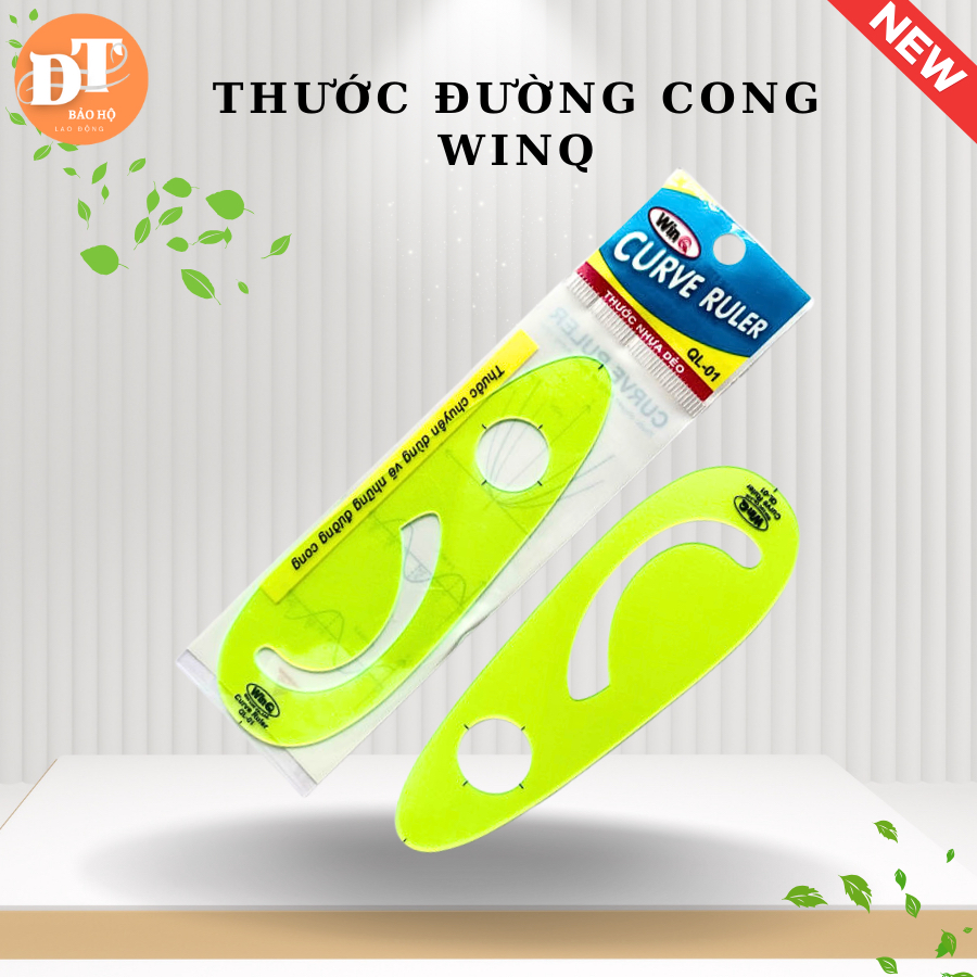 Thước Parabol WinQ QL01 chuyên dụng vẽ đồ thị, hàm số cho học sinh cấp ...