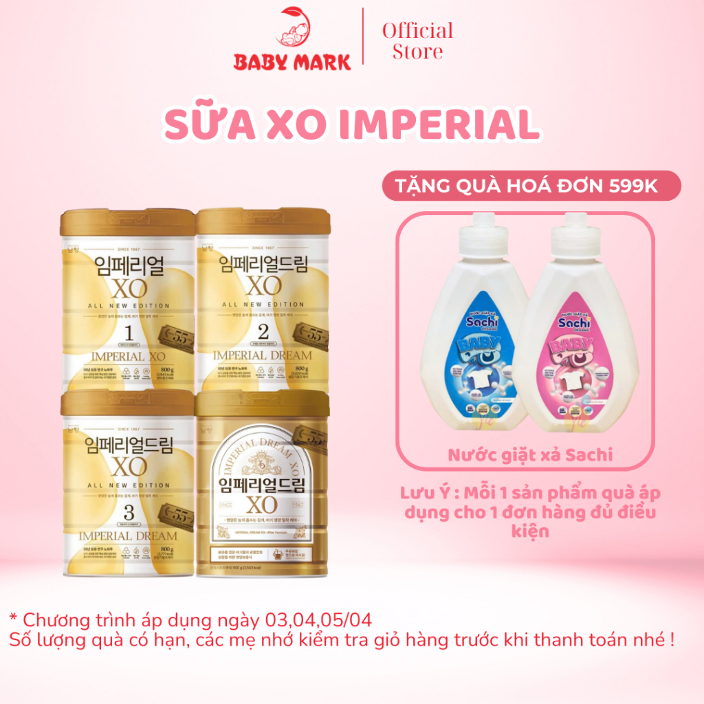 Sữa Bột XO Imperial Số 1/ 2/ 3/ After Formula (800g) - Giúp Bé Phát Triển Toàn Diện | Shopee ...