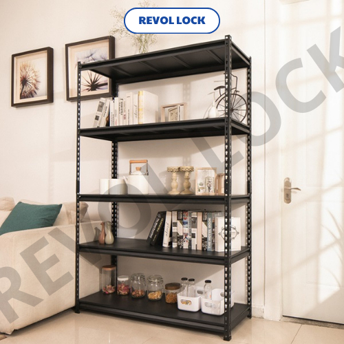 Kệ sắt V lỗ Vinatech 5 tầng hiện đại, móc gài tiện lợi, lắp nhanh không ...