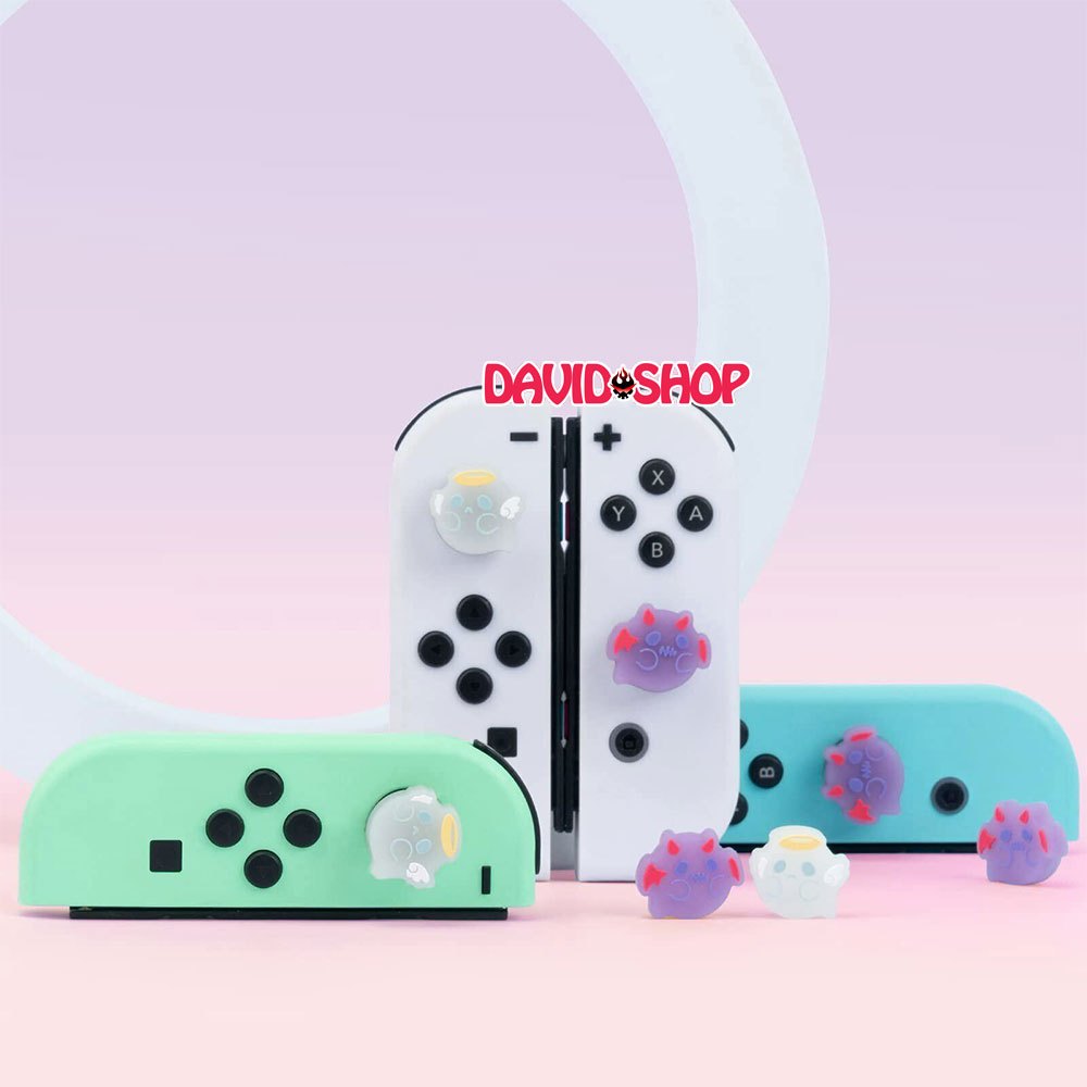 [GeekShare] Núm bọc analog Bóng Ma Dạ Quang cho Joy-Con – Nintendo ...