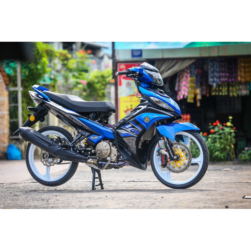Tem Exciter 135 mẫu LC v6 Đen Xanh | Shopee Việt Nam