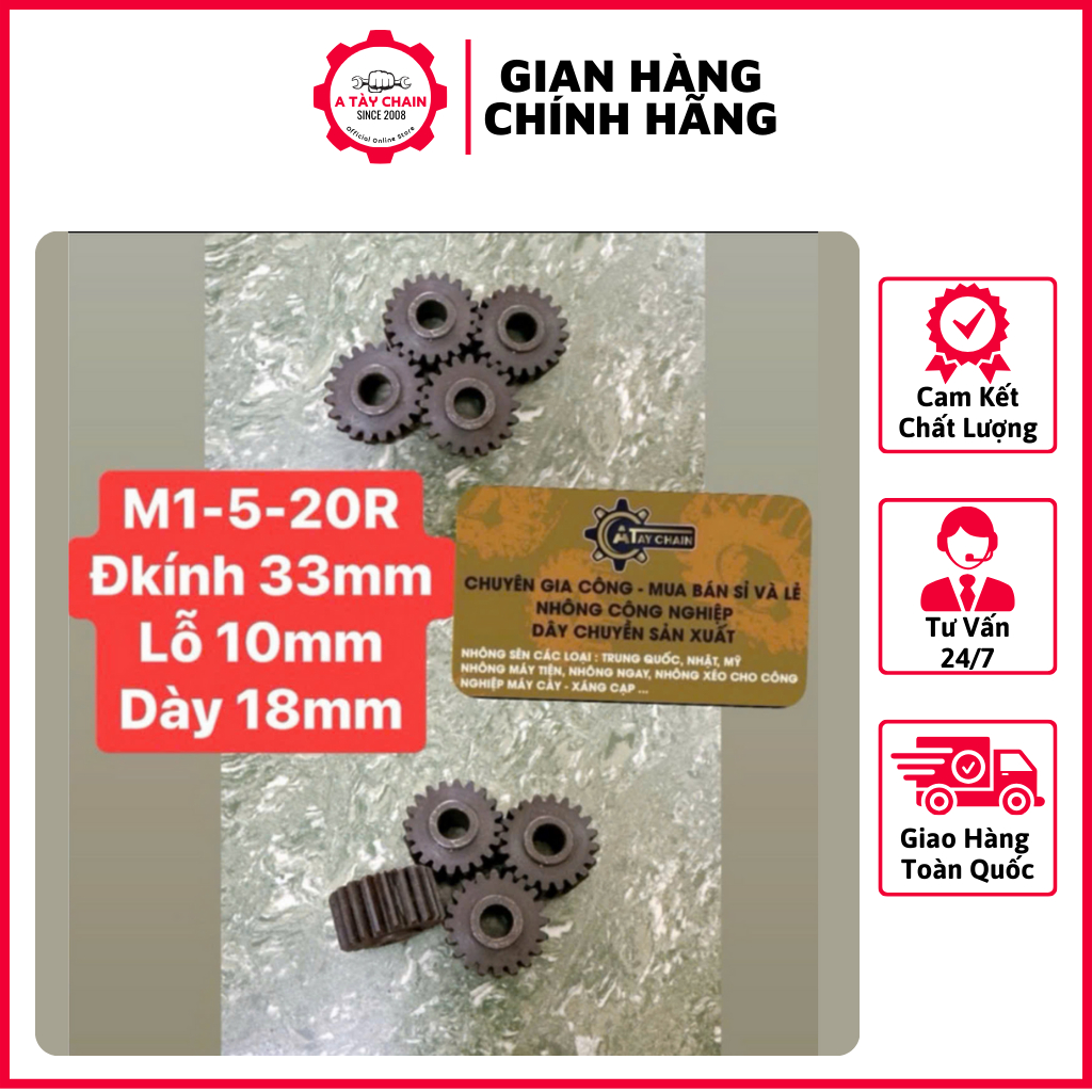 Bánh Răng Thẳng M2-18Răng / M1.5-20Răng (Hàng Tháo Máy 99%) |A Tày ...