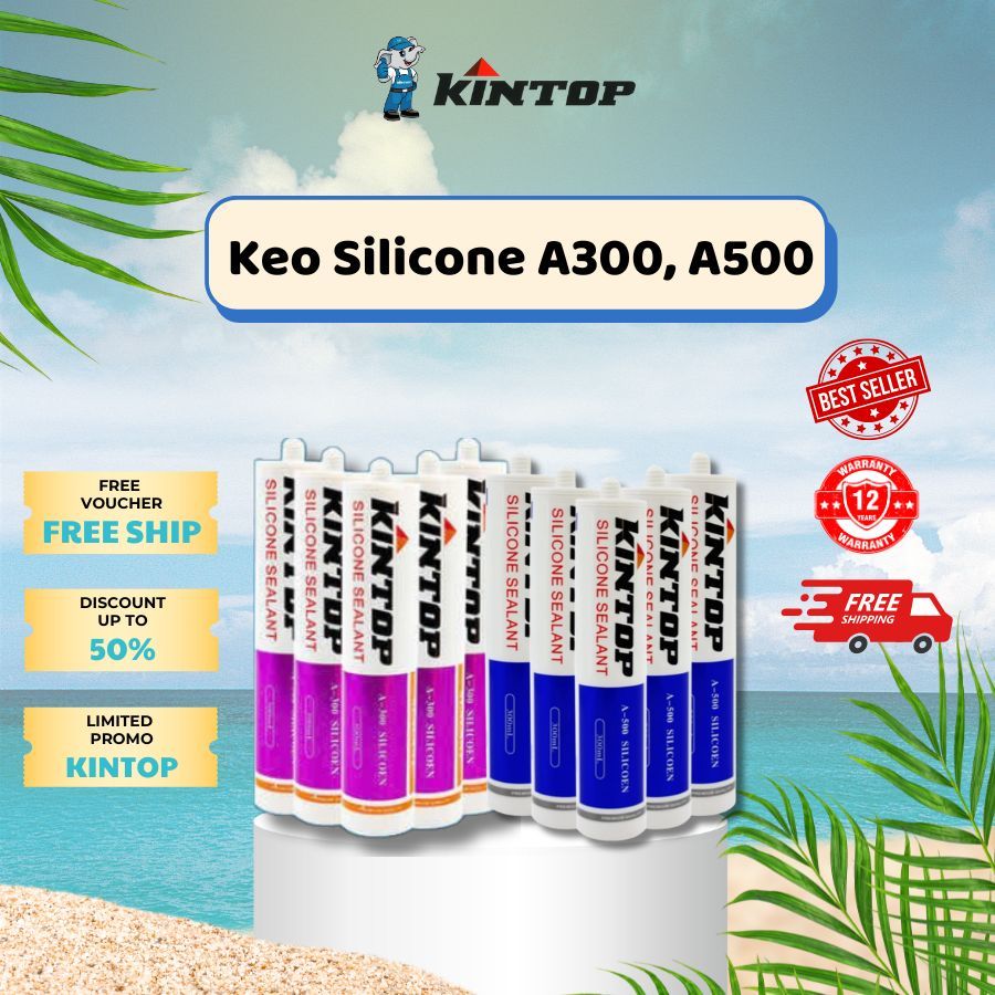 Keo silicone KINTOP A500, A300 chính hãng các loại Keo dán kính cực ...