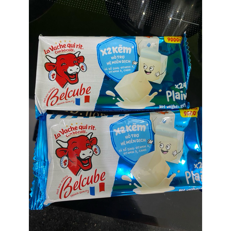 Phô mai con bò cười Belcube vị truyền thống 125g-24 viên | Shopee Việt Nam