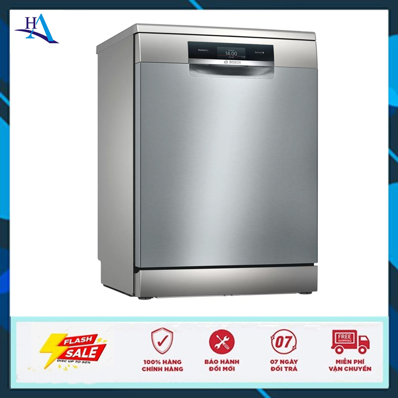 Máy rửa bát Bosch độc lập SMS8YCI01E Serie 8 Sấy Zeolith (Miễn phí giao tại HCM-ngoài tỉnh liên ...