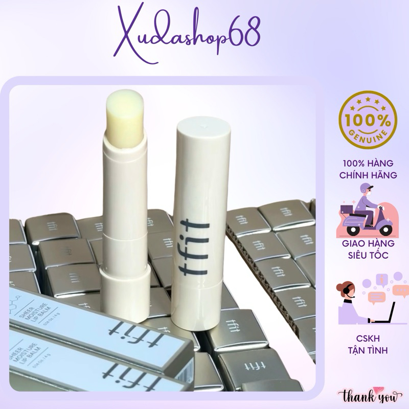 (DATE 2025 CÓ TEM PHỤ)Son dưỡng môi Shea Moisture Lip Balm TFIT HÀN QUỐC (4G) | Shopee Việt Nam