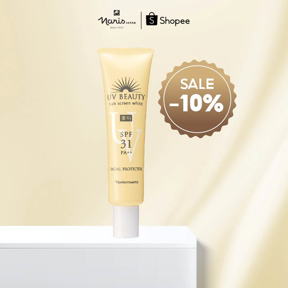 Sữa chống nắng nâng tông Naris UV Beauty Sun Screen White Facial ...