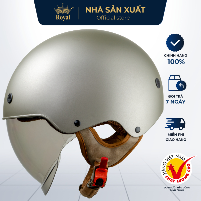 Mũ Bảo Hiểm Royal M239 Kính Âm Tiện Lợi, Nón Bảo Hiểm Có Kính Royal Bảo ...