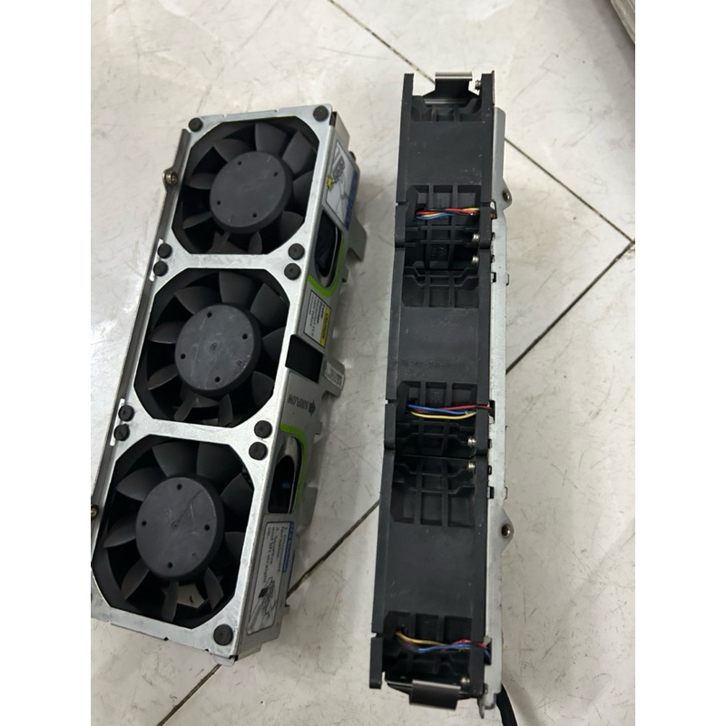 Cây quạt gồm 3 quạt 12v 3.3A vuông 8cm ghép lại siêu mạnh tháo viễn ...