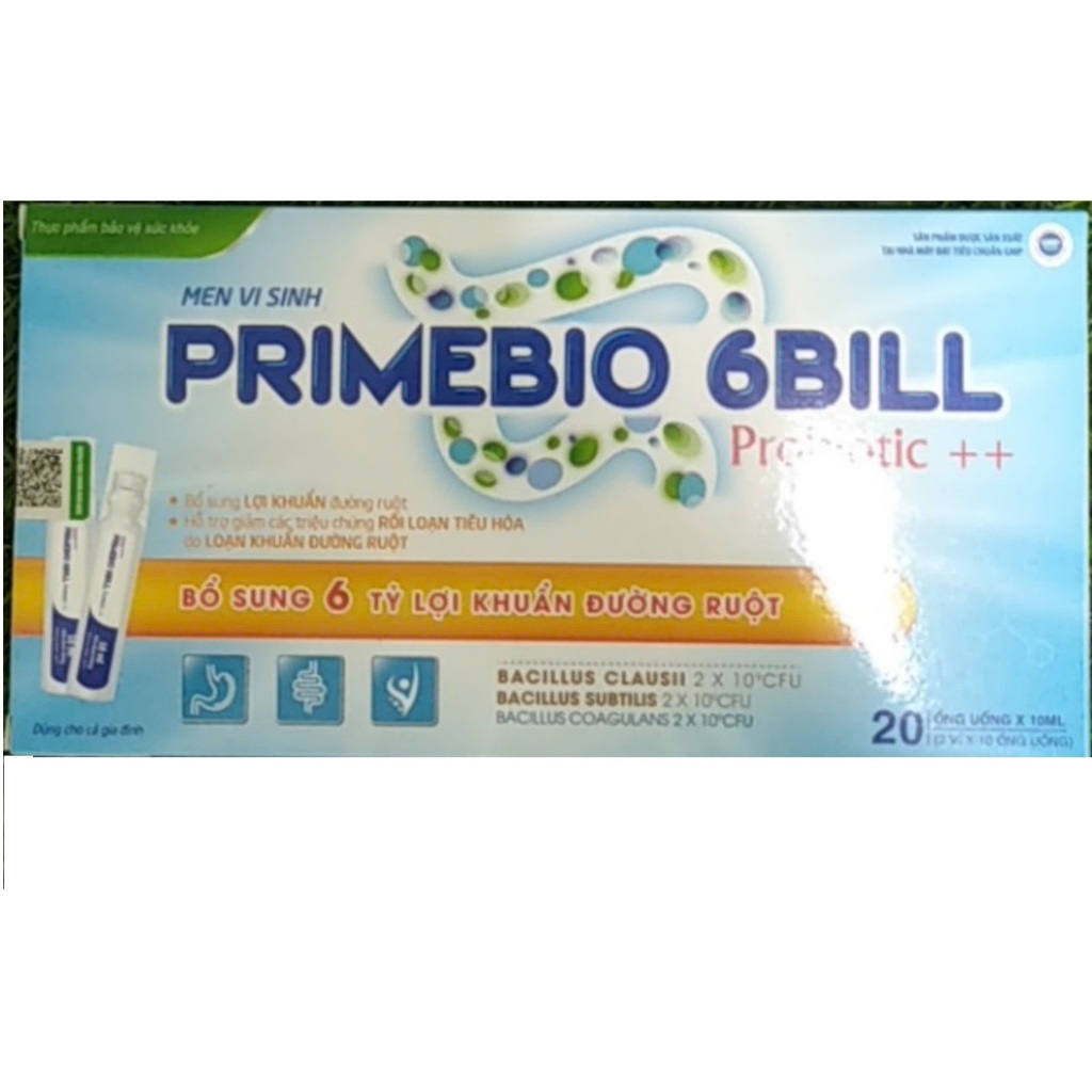 MEN VI SINH PRIMEBIO 6BILL,bổ sung lợi khuẩn đường ruột,hỗ trợ rối loạn ...