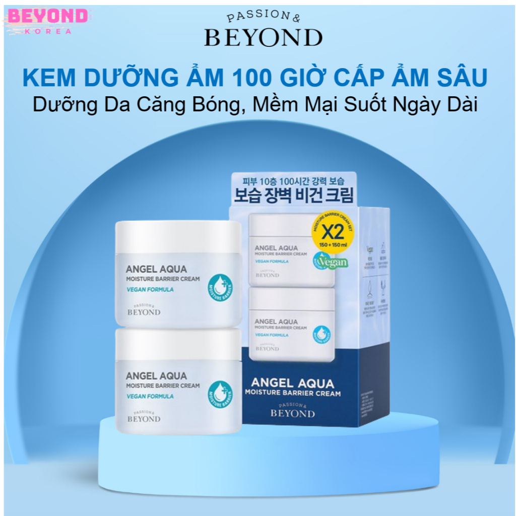 Kem dưỡng ẩm Beyond Angel Aqua Moisture Barrier Cream - Cấp ẩm sâu cho da khô suốt 100 giờ ...