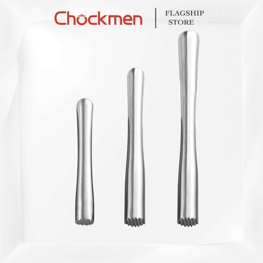 Cây Dằm Nghiền CHOCKMEN Inox 18/10 Dụng Cụ Nghiền Chày Giã Đồ Uống Thức ...