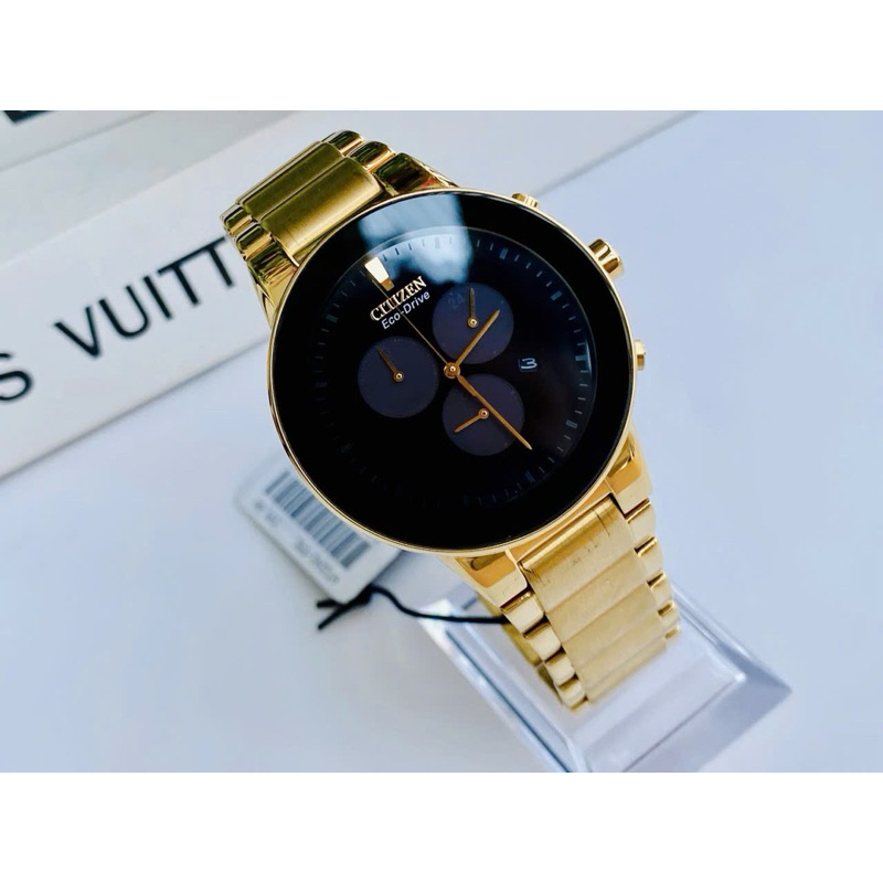 ĐỒNG HỒ NAM CHÍNH HÃNG CITIZEN AT2242-55E Eco-Drive Axiom Chronograph ...