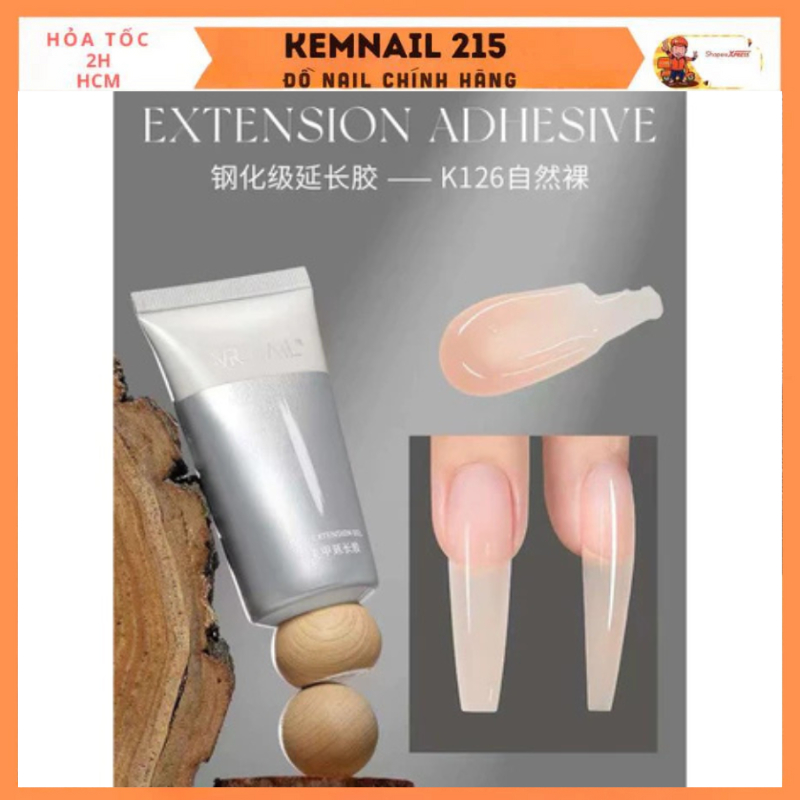 Gel gôm Mr Nail chính hãng nối móng đắp gel làm DUAL FORM móng độ bền cao hộp 40ml kemnail215 ...