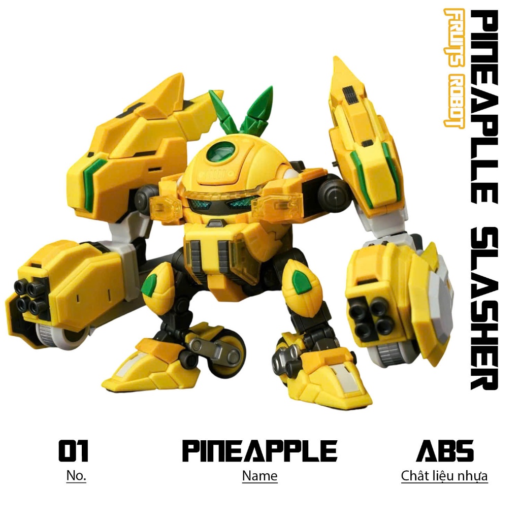 Mô hình Thơm Lùn giác đấu, Pineapple Slasher, Đồ chơi lắp ráp nhựa ...