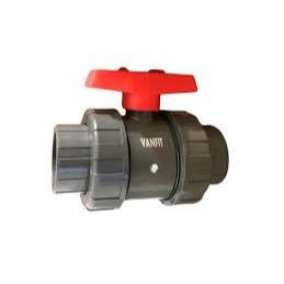 [VAN BI PVC RẮC CO] VAN BI NHỰA PVC 2 ĐẦU RẮC CO 21/27/34/42/49/60 ...
