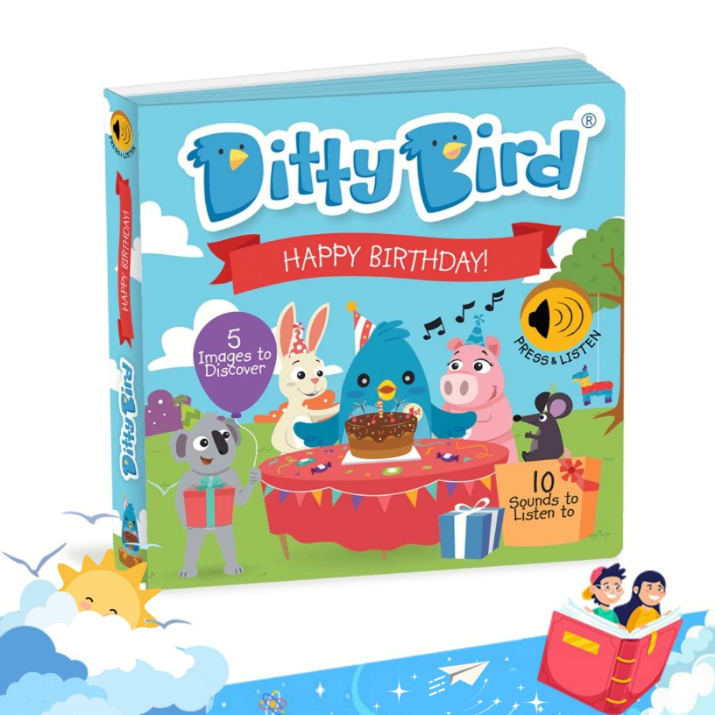 Đồ chơi âm thanh Ditty Bird's Happy Birthday Musical : Chúc mừng sinh ...