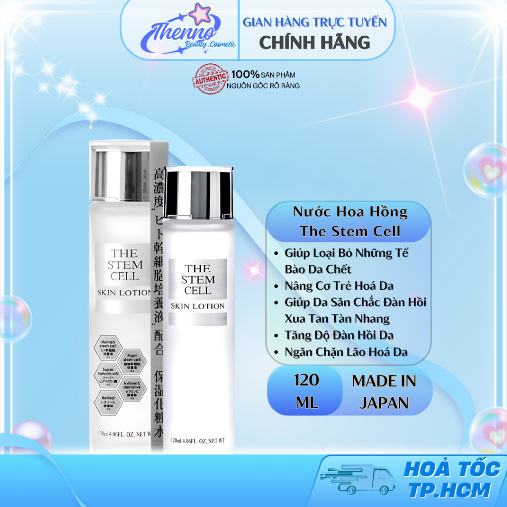Nước Hoa Hồng The Stem Cell Skin Lotion Nhật Bản 120ml | Shopee Việt Nam